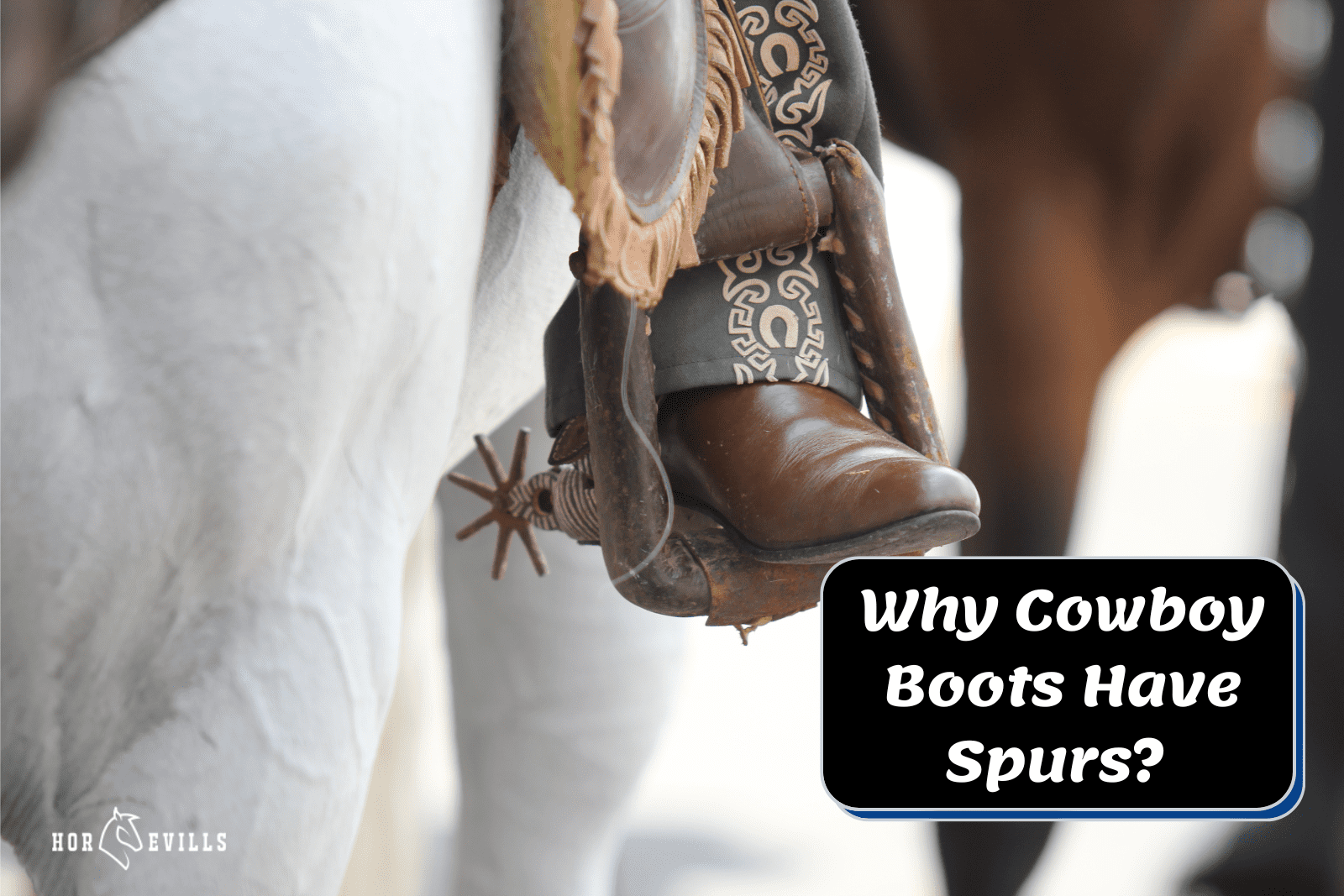 Why Cowboy Boots Have Spurs? [Detailed Horse Guide] – My Store